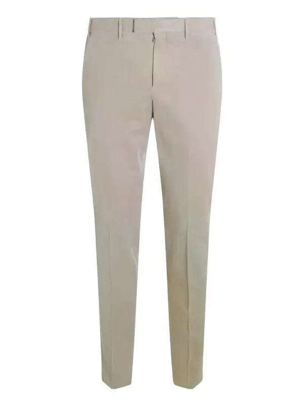 PT TORINO Flap-pockets Trousers - Neutrals