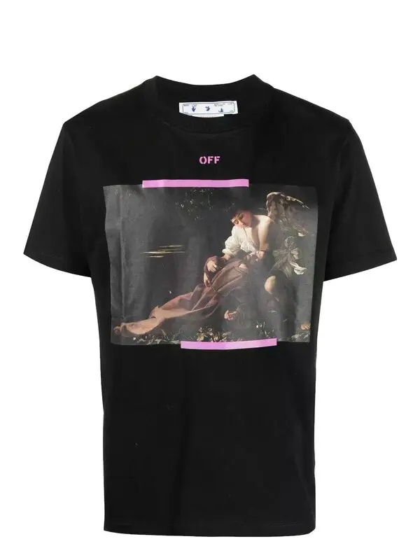 Off-White Arrows-motif Short-sleeved T-shirt - Black