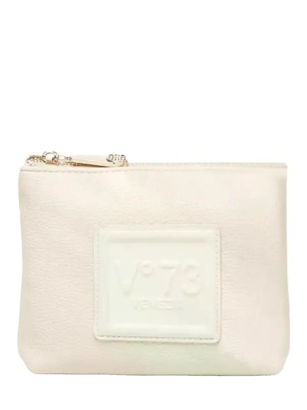 V°73 Embossed Logo Pouch - Neutrals