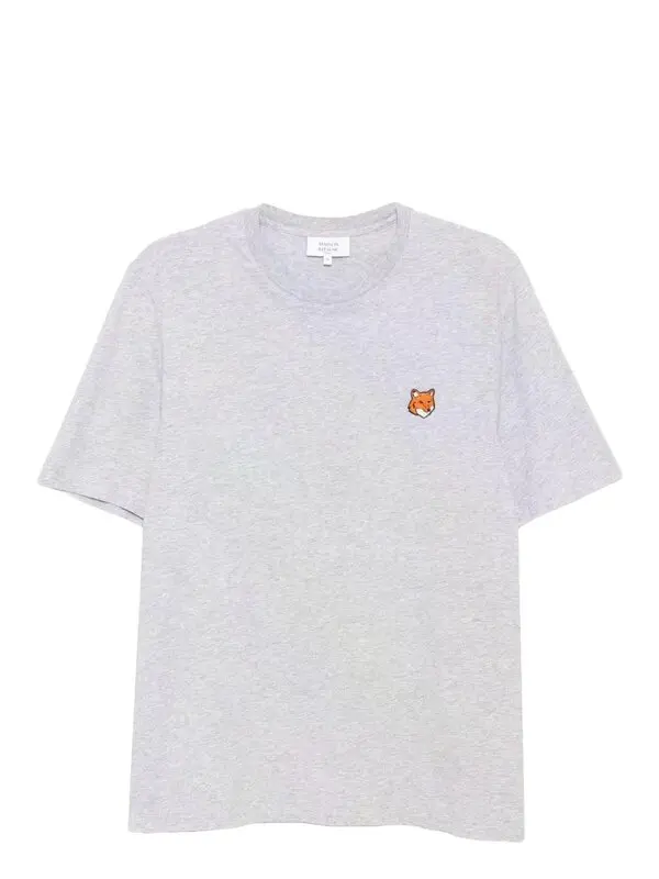 Maison Kitsuné Fox Head Patch T-shirt - Grey