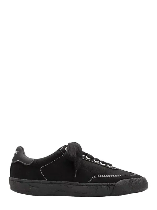 GENERAL SCALE. Canvas Low-top Sneakers - Black