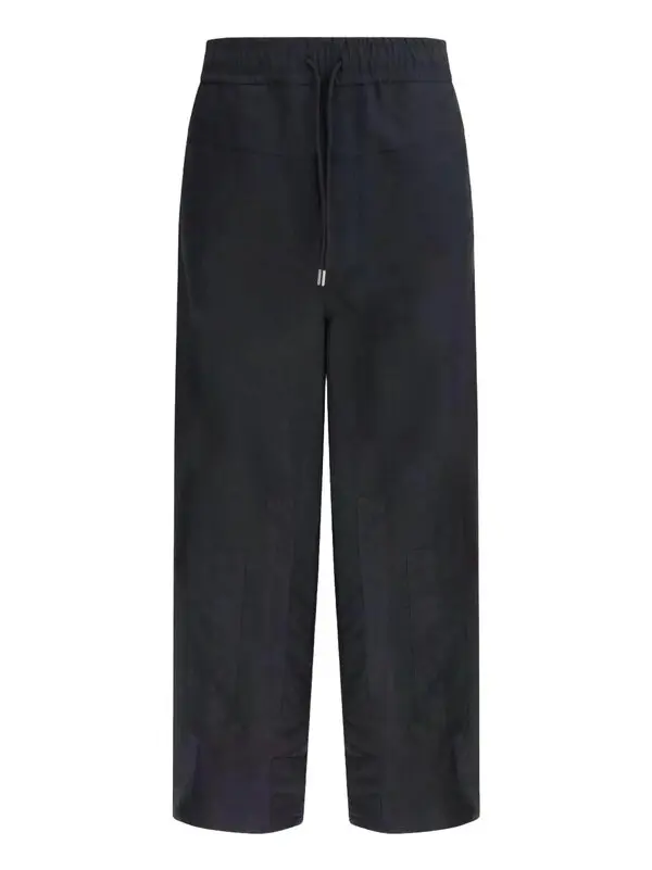 NAMACHEKO Zip-detail Parachute Pants - Black