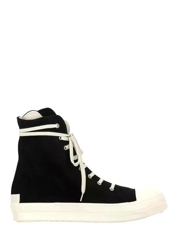Rick Owens Lace-up Sneakers - Black