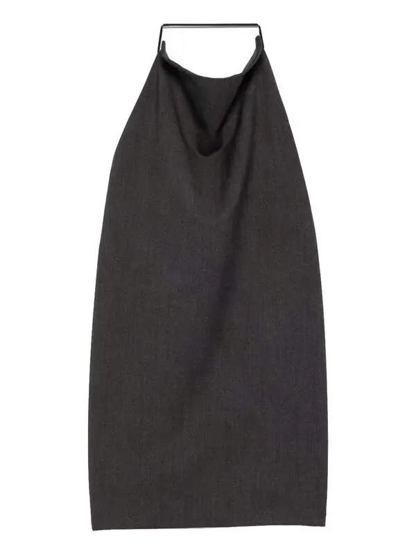 FEDERICO CINA Halter-neck Top - Grey
