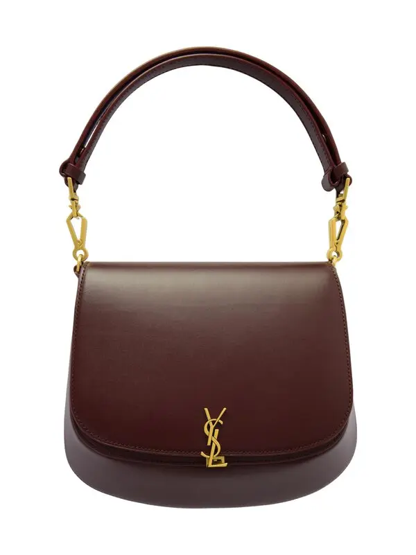 Saint Laurent Voltaire Top Handle Mini Leather Tote - Red