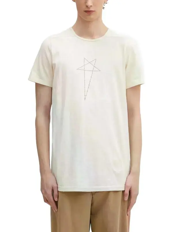 Rick Owens Star-print T-shirt - Neutrals