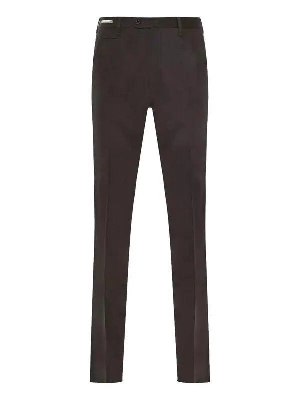 Corneliani Flat-front Trousers - Brown