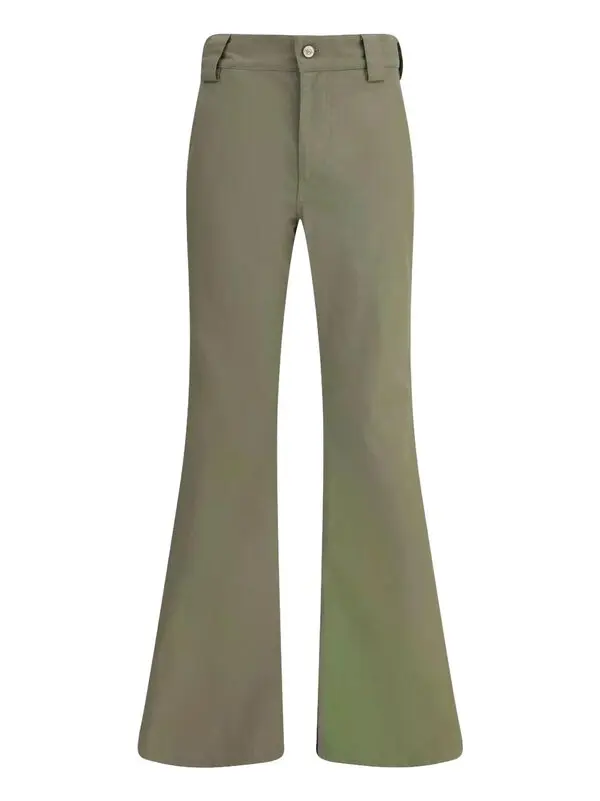Balenciaga Belt-loops Trousers - Green