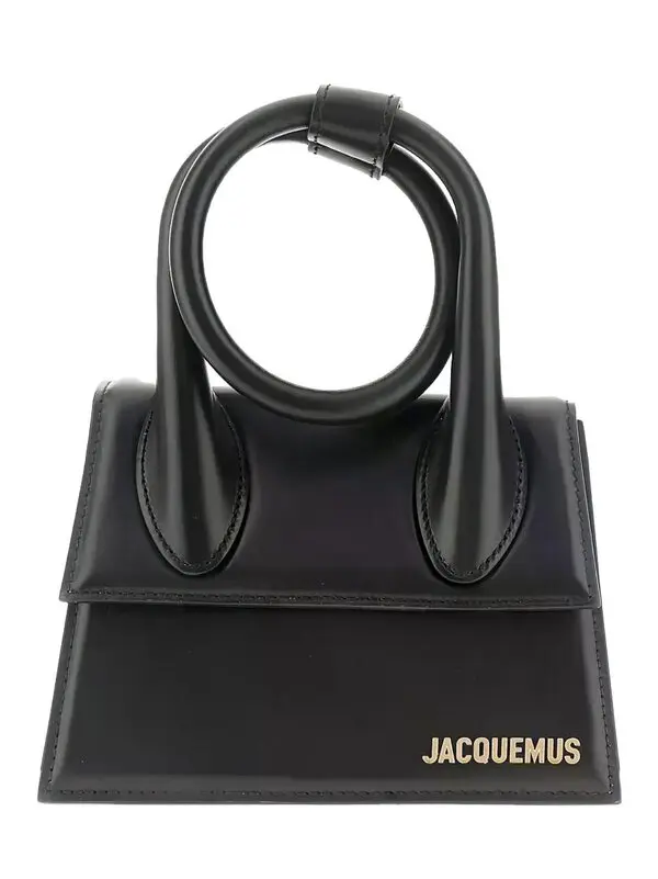 Jacquemus Mini Chiquito Knot-handle Tote Bag - Black