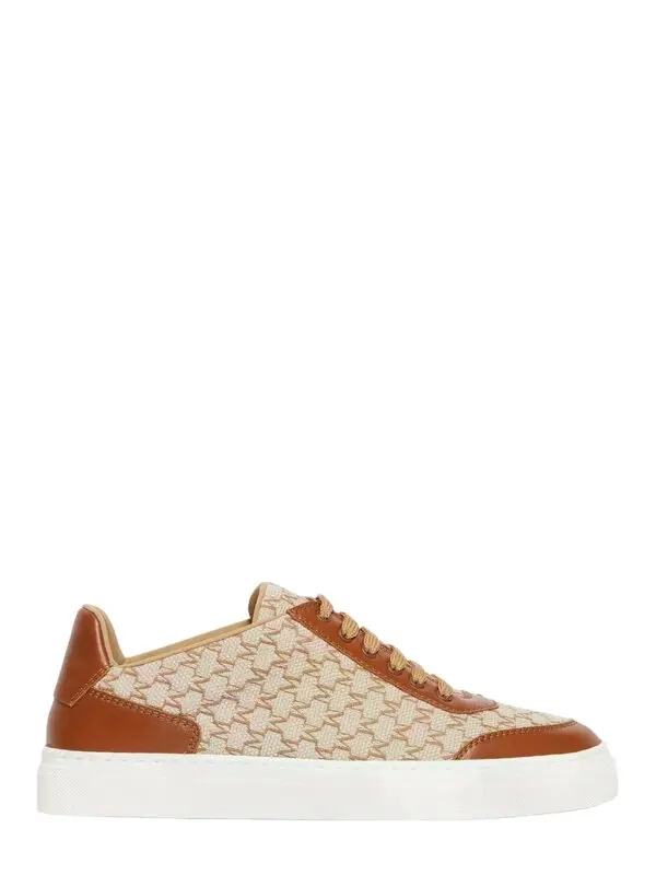 Max Mara Monogram Panel Sneakers - Visone