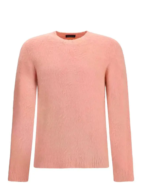 ROBERTO COLLINA Plush-effect Sweater - Pink