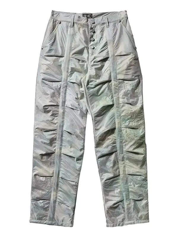 THUG CLUB Clouded Line Gob Trousers - Grey
