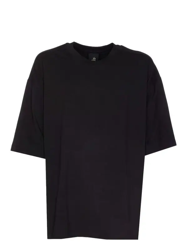 THOM KROM Back-print Crew-neck T-shirt - Black
