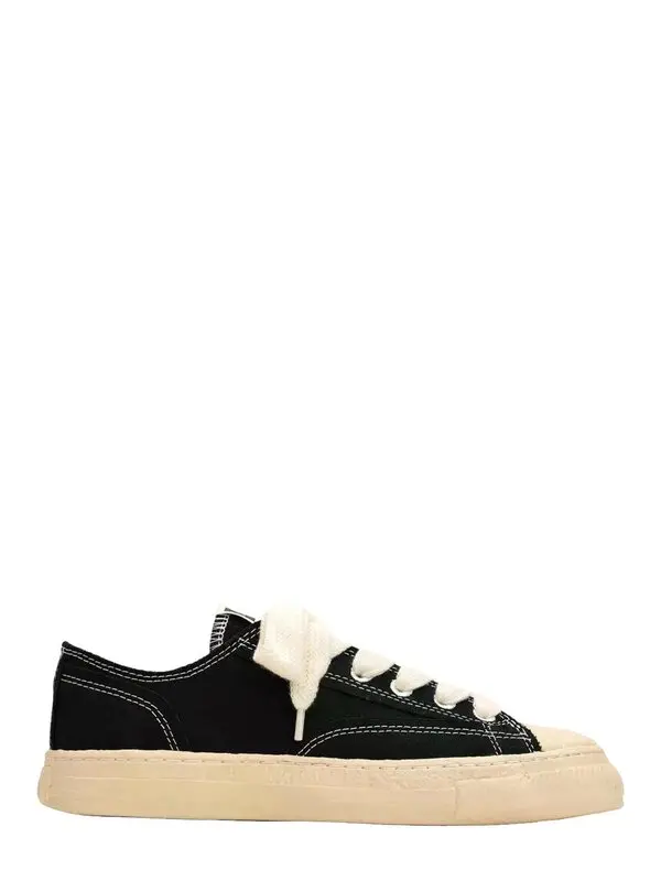 GENERAL SCALE. Roy Canvas Low-top Sneakers - Black