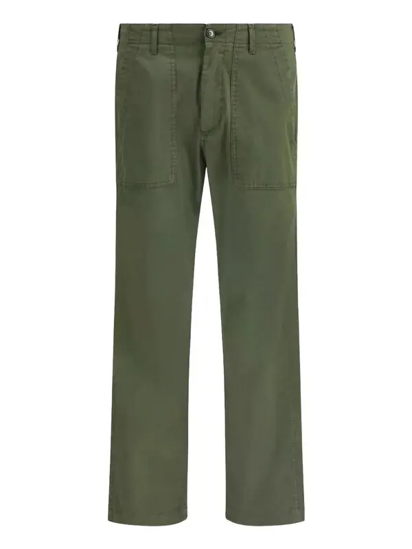 CRUNA Cork Patch-pocket Trousers - Green