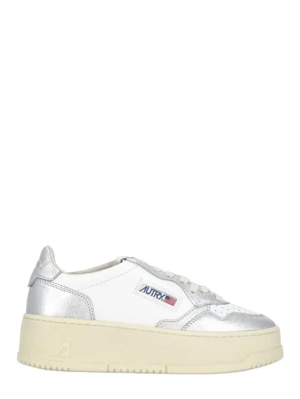 AUTRY Leather Sneakers - White