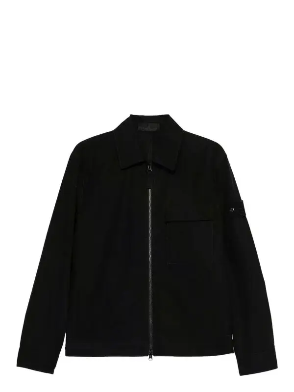 Stone Island Zip-fastening Jacket - Black