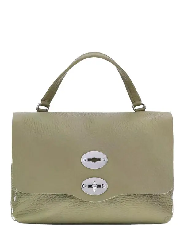 ZANELLATO Stud-embellished Postina Tote Bag - Green