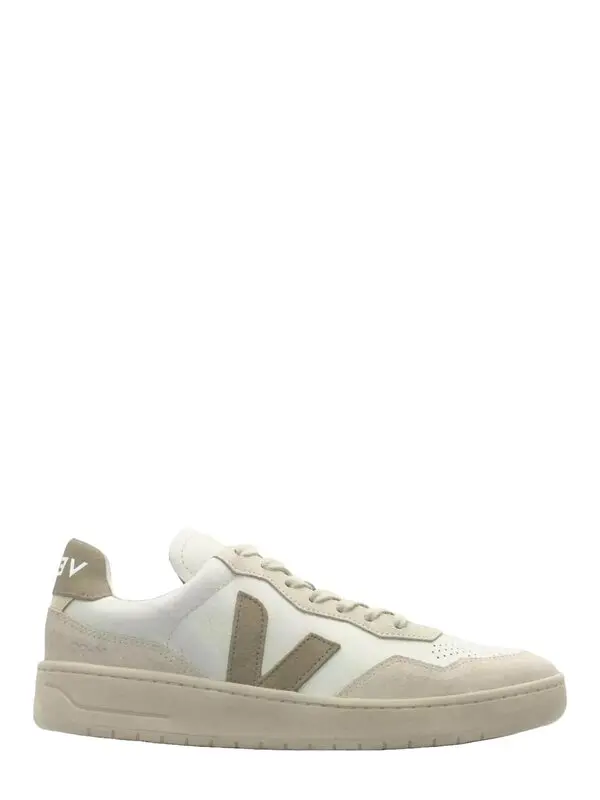 VEJA Leather And Suede Trainers - White