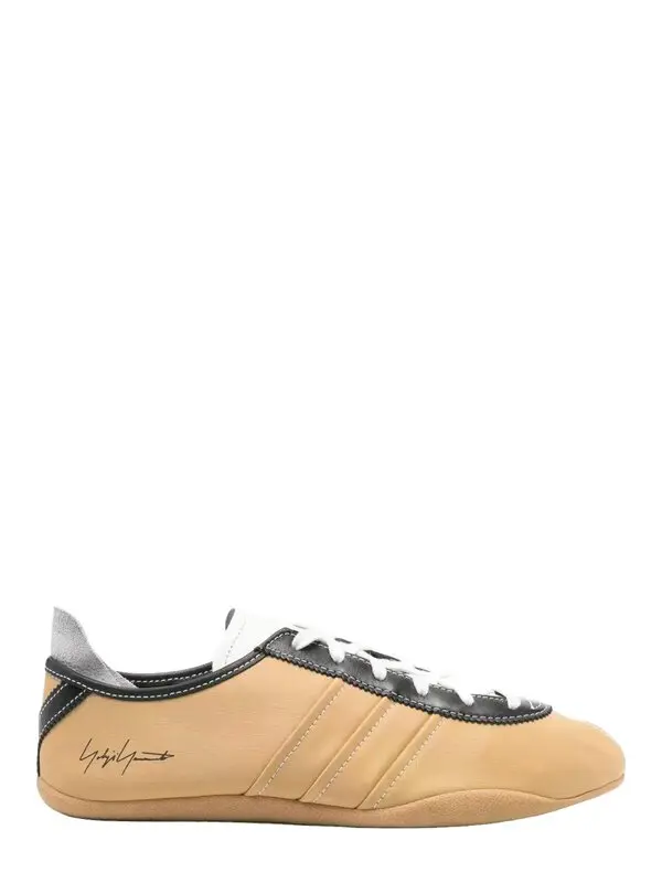 Y3 Striped Lace-up Sneakers - Neutrals