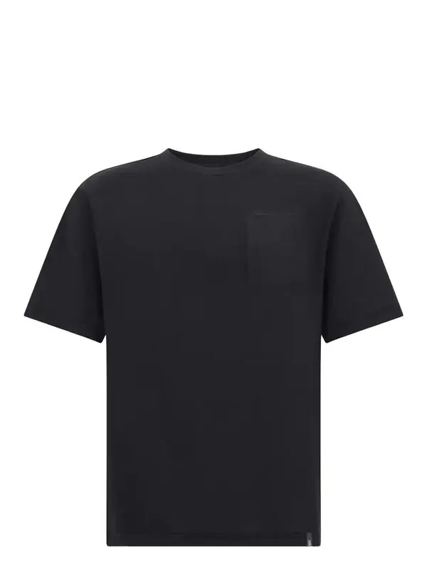 Boggi Milano Piqué T-shirt - Black
