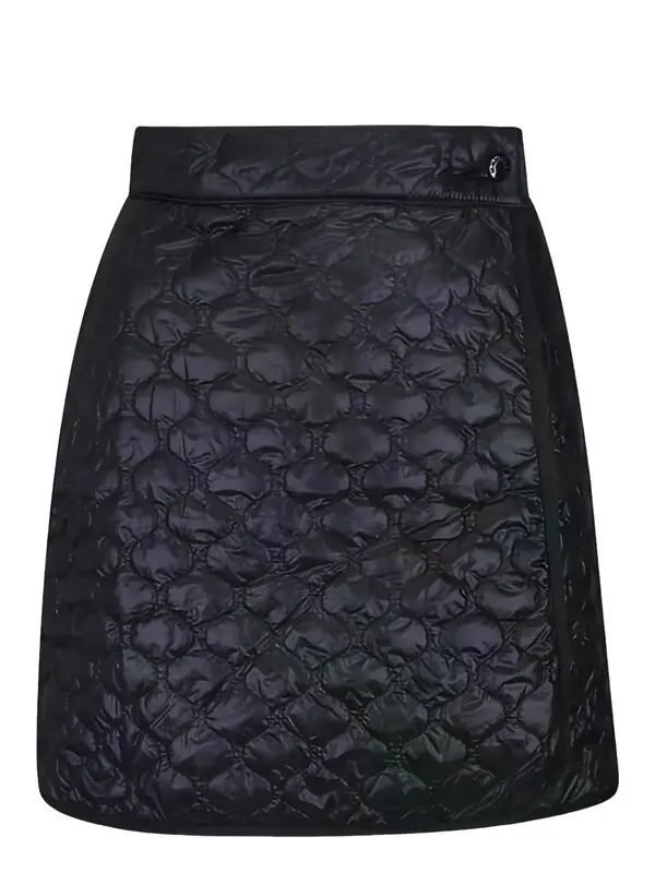 Moncler Quilted Mini Skirt - Black