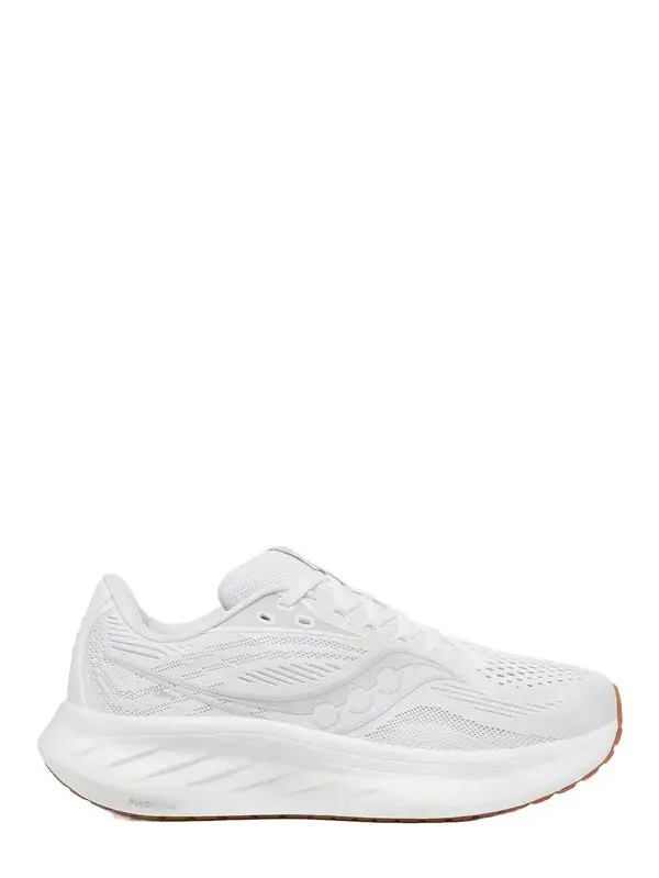 Saucony Ride 18 Perforated-detail Sneakers - White