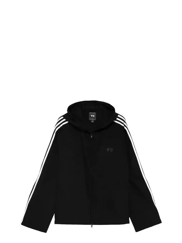 Y3 X Yohji Yamamoto Relaxed Fit Hoodie - Black