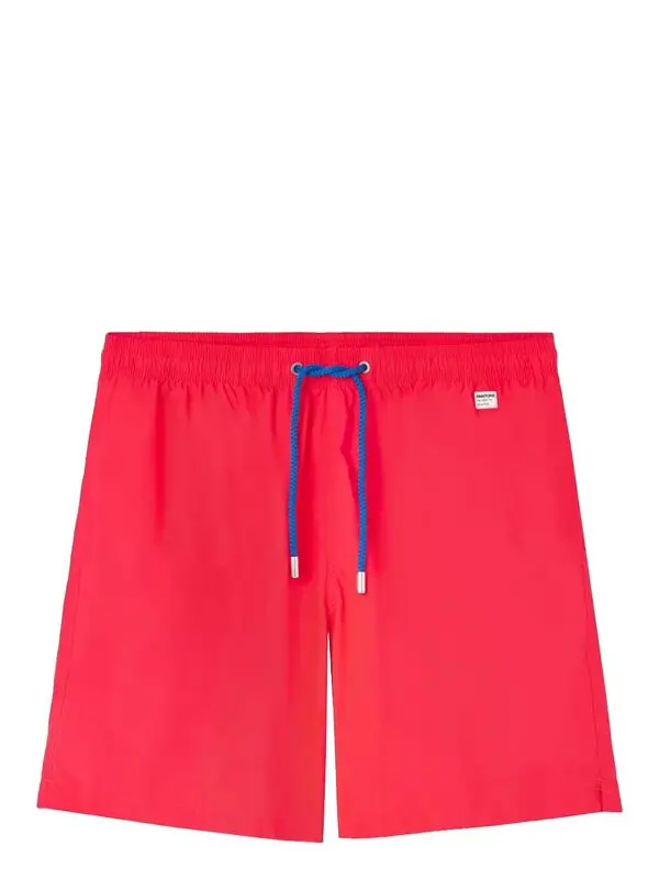 MC2 SAINT BARTH Drawstring Swim Shorts - Red