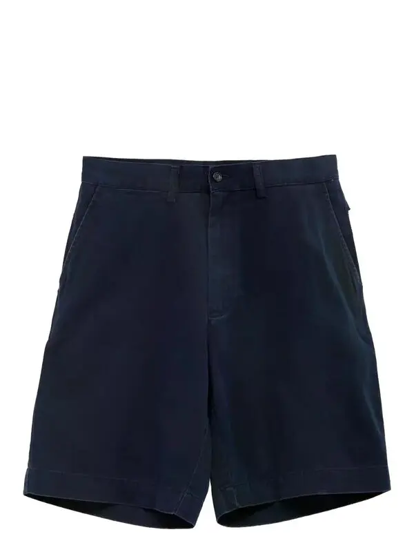 ALL IN Pleat-panel Shorts - Blue