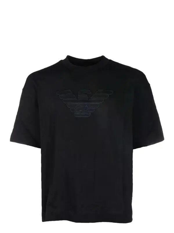 Emporio Armani Logo T-shirt - Black