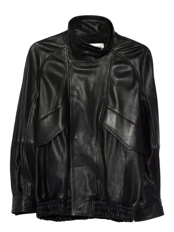 Nour Hammour Artiste Leather Jacket - Black