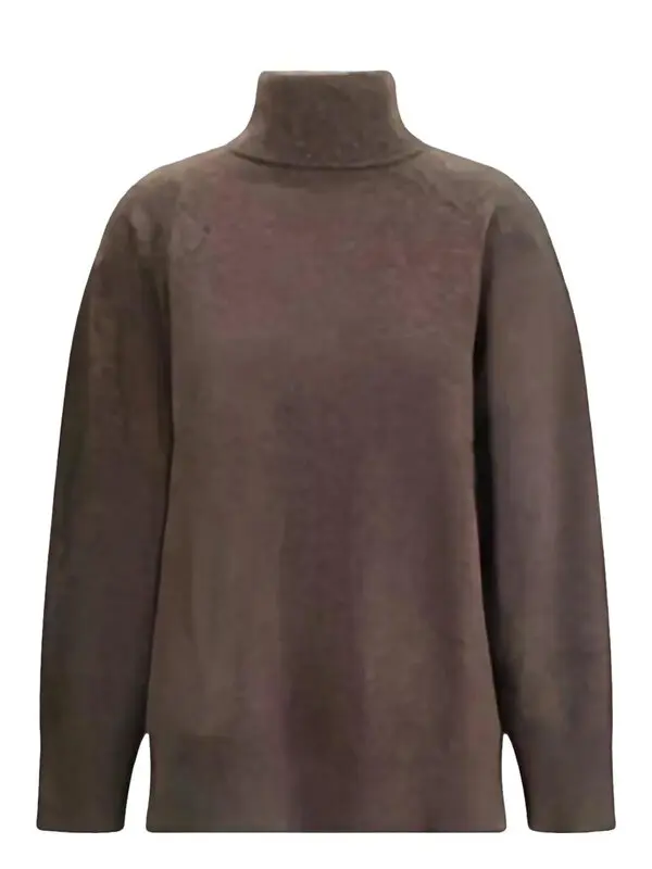 P.a.r.o.s.h High-neck Wool Sweater - Brown
