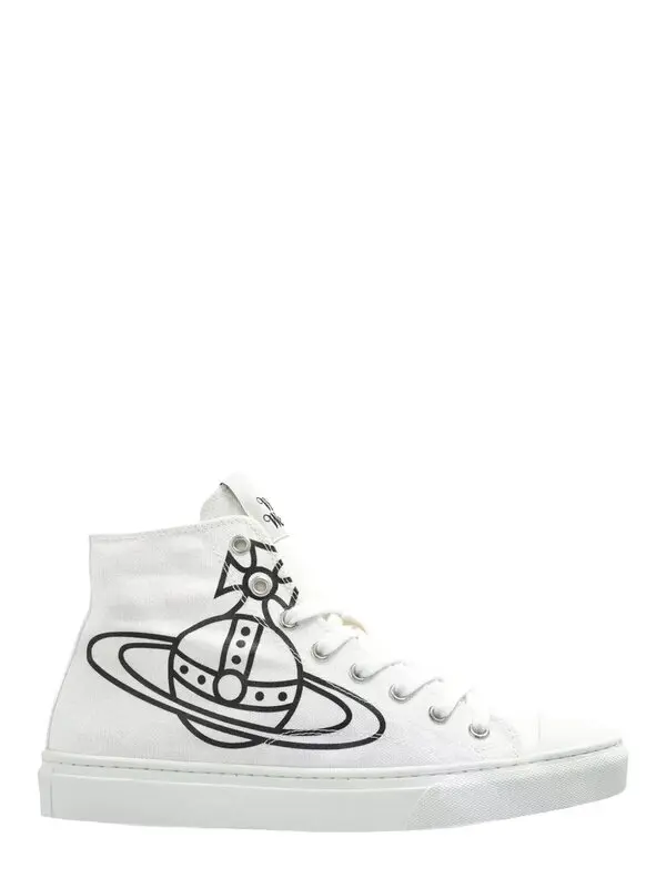VIVIENNE WESTWOOD Lace-up Sneakers - White