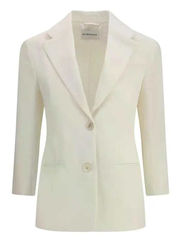 Givenchy Single-breasted Blazer - White