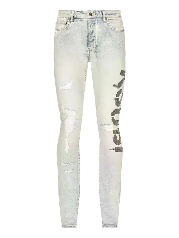 Ksubi Distressed Skinny Jeans - Blue