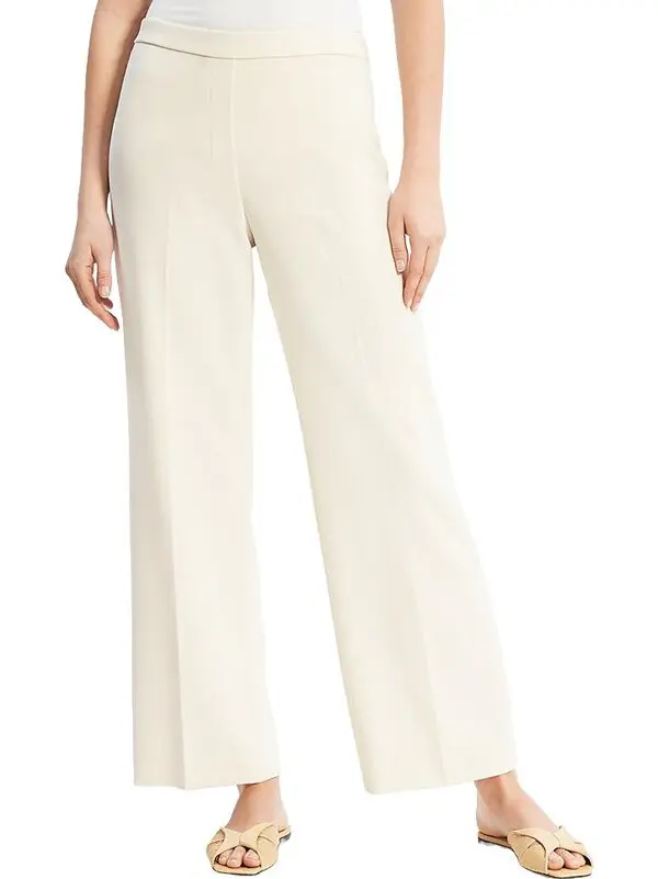 Theory Wide Leg Pants - Rice