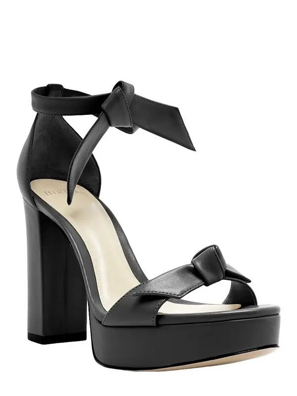 ALEXANDRE BIRMAN Mabeleh Leather Sandals - Black
