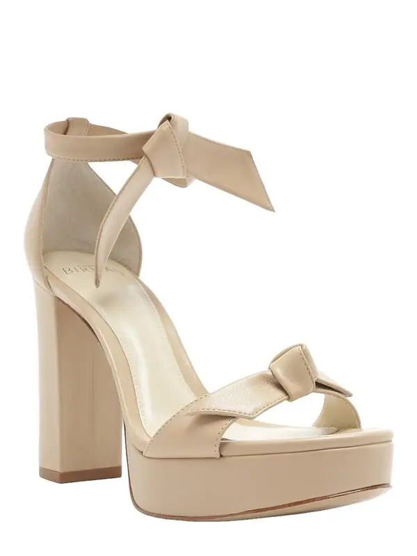 ALEXANDRE BIRMAN Mabeleh Leather Sandals - Nude