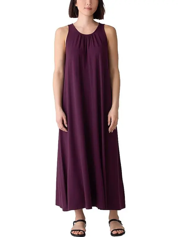 Eileen Fisher Maxi Dress - Blackberry