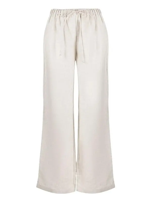 REFORMATION Olina Linen Pants - Oatmeal