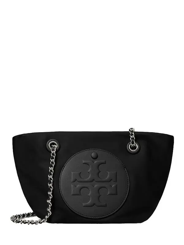 Tory Burch Ella Chain Small Crossbody - Black