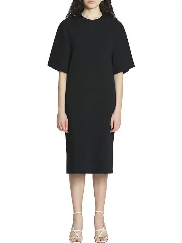 LANVIN T-shirt Dress In Jersey - Black
