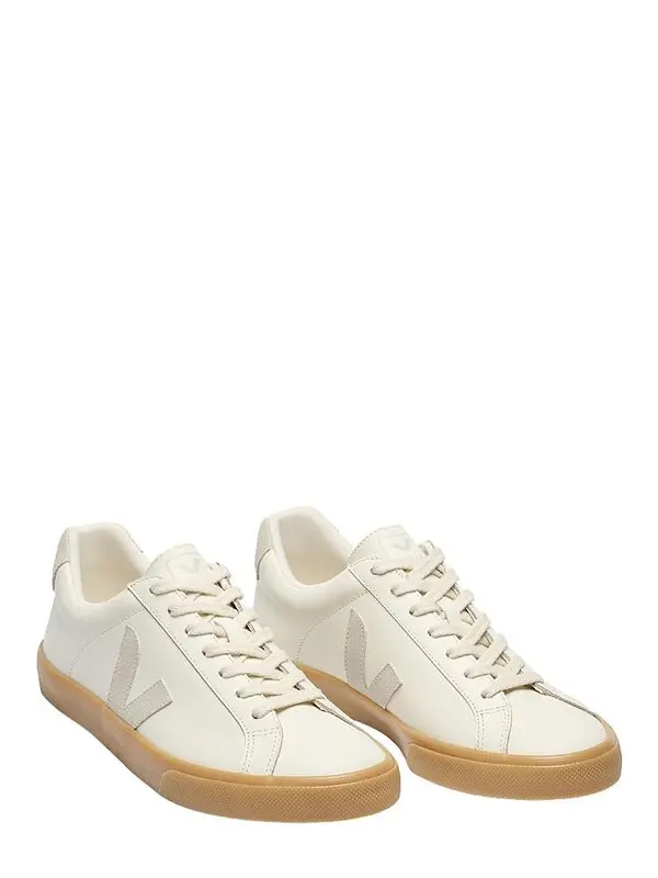 VEJA Esplar Leather Sneakers - Pure Natural