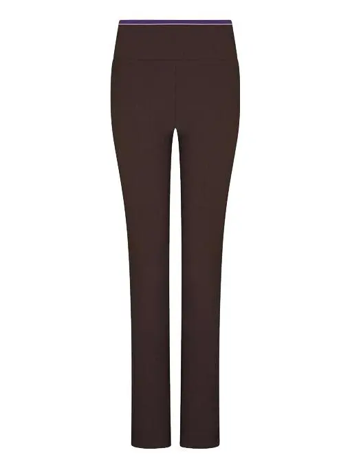 EA7 Dynamic Athlete Leggings In Vigor7 Technical Fabric - Brown
