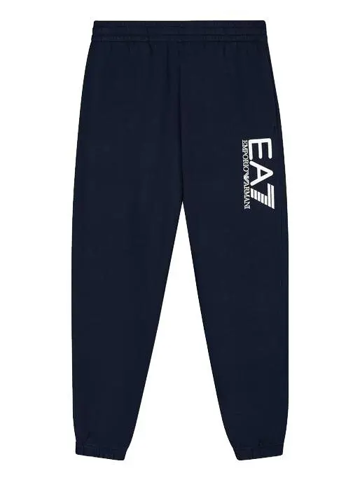 Emporio Armani Visibility Cotton-blend Joggers - Blue