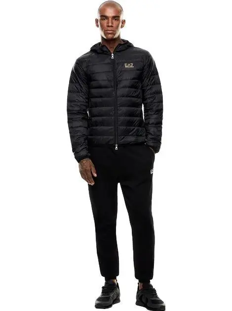 Emporio Armani Core Identity Packable Down Jacket - Black