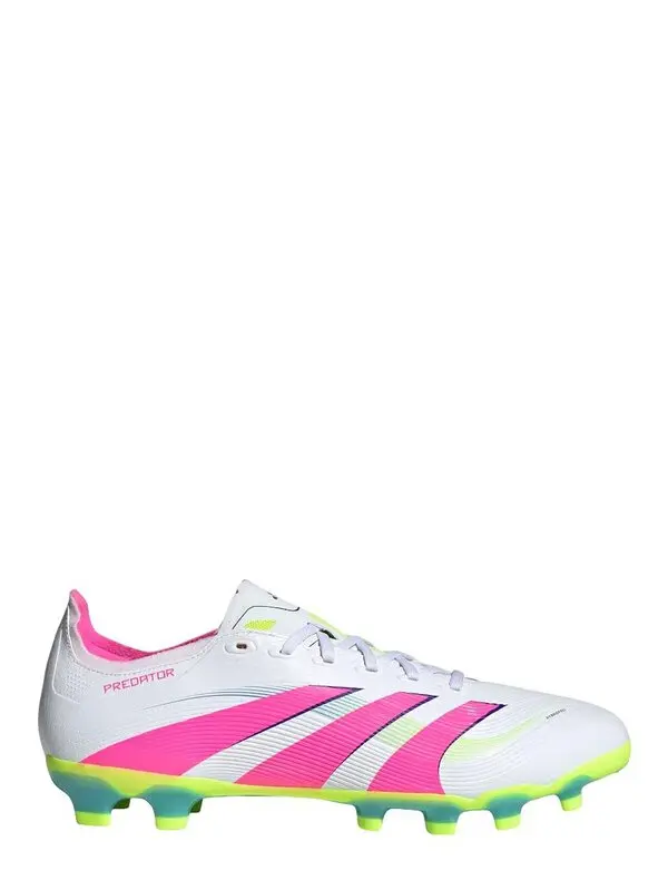 Adidas Predator League Mg - Cloud White/lucid Pink/lucid Lemon