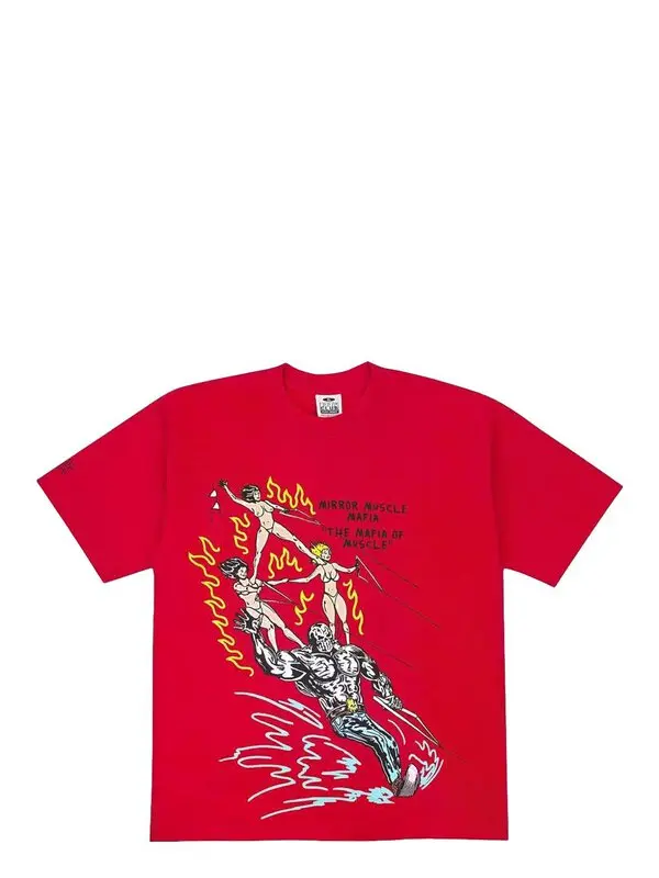 WARREN LOTAS Ski Pyramid T-shirt - Red