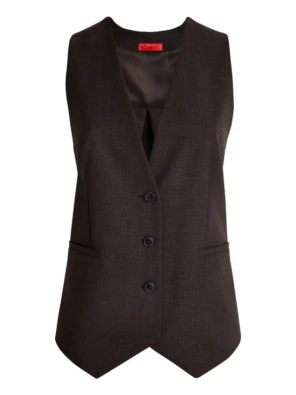 Max & Co. Tailored Waistcoat - Grey
